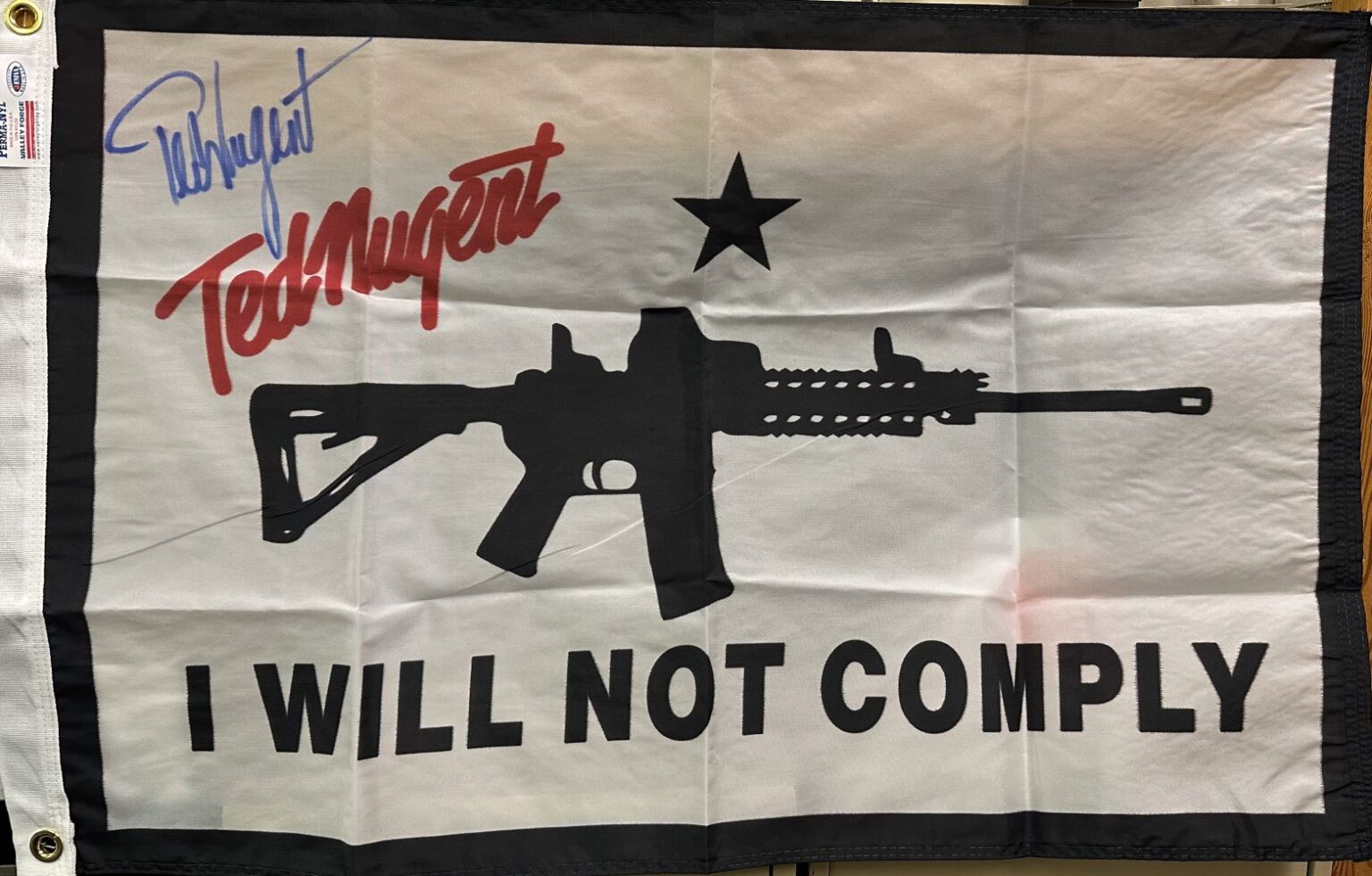 I Will Not Comply Flag