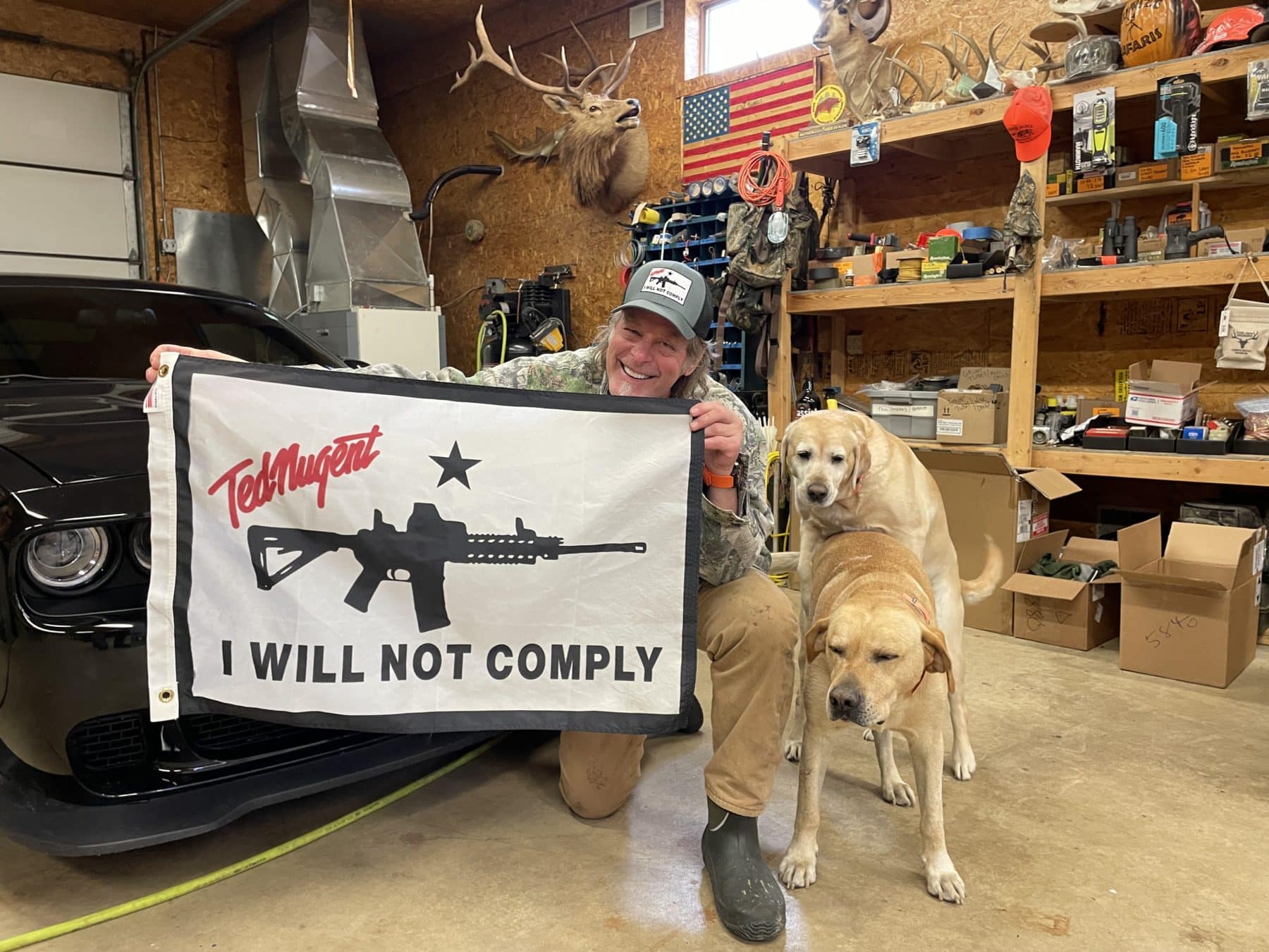 I Will Not Comply Flag [Autographed]